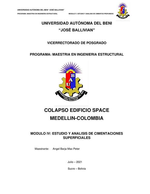 Colapso edificio Space Medellin Colombia | Max | uDocz