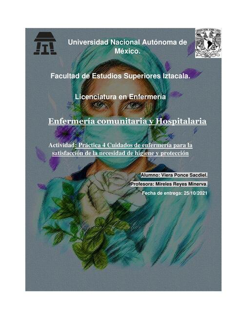 Cuidados de Enfermería para la Satisfacción de la Necesidad de Higiene y Protección | sacdiel ...