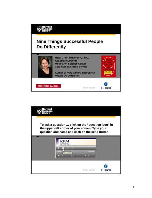 9 things successful people do differently | joaquin servera | uDocz