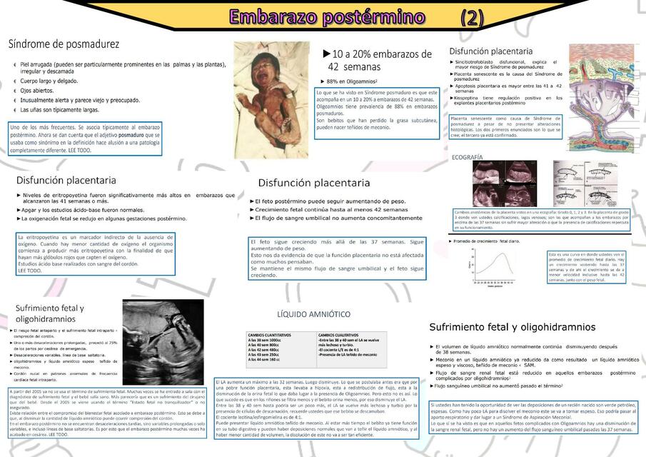 Embarazo Postérmino | J/Diego P/Vásquez | uDocz