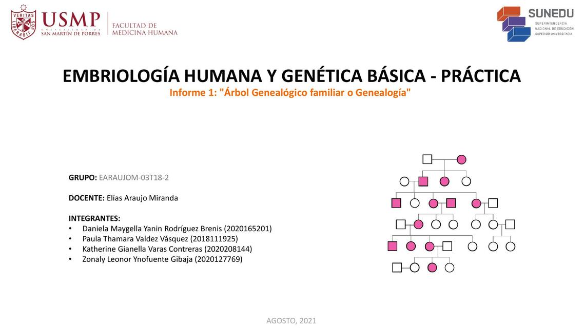 Árbol Genealógico familiar o Genealogía | Katherine Varas | uDocz