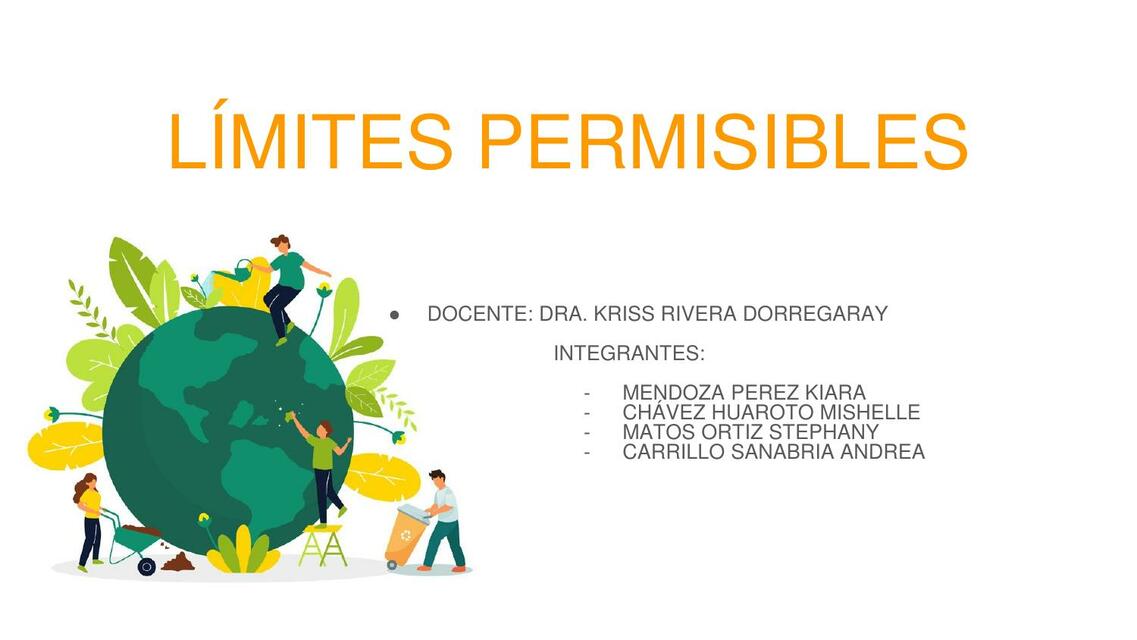 Límites Permisibles Salud Ocupacional | Mishelle Chavez | uDocz