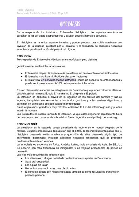 Protozoarias | Brenda Paola | uDocz