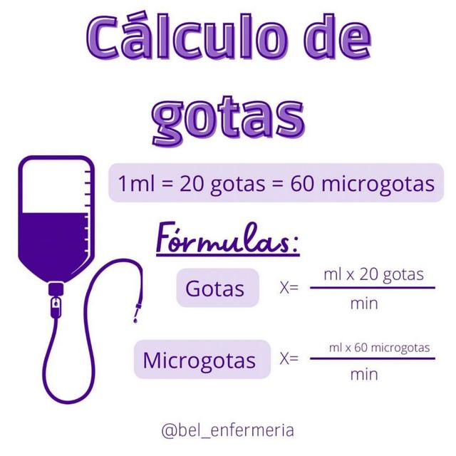C lculo De Gotas Belinda Enfermera UDocz C lculo De Gotas Belinda Enfermera UDocz