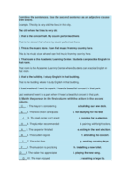 Combine the sentences | Elvin peña liriano | uDocz