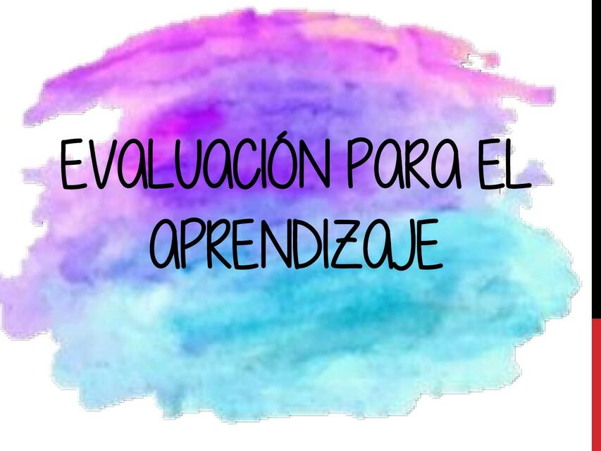 Evaluación para el aprendizaje | Study.aluka | uDocz