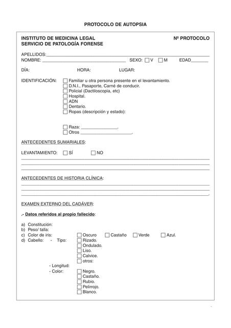 PROTOCOLO DE AUTOPSIA | @blue_medinotes | uDocz