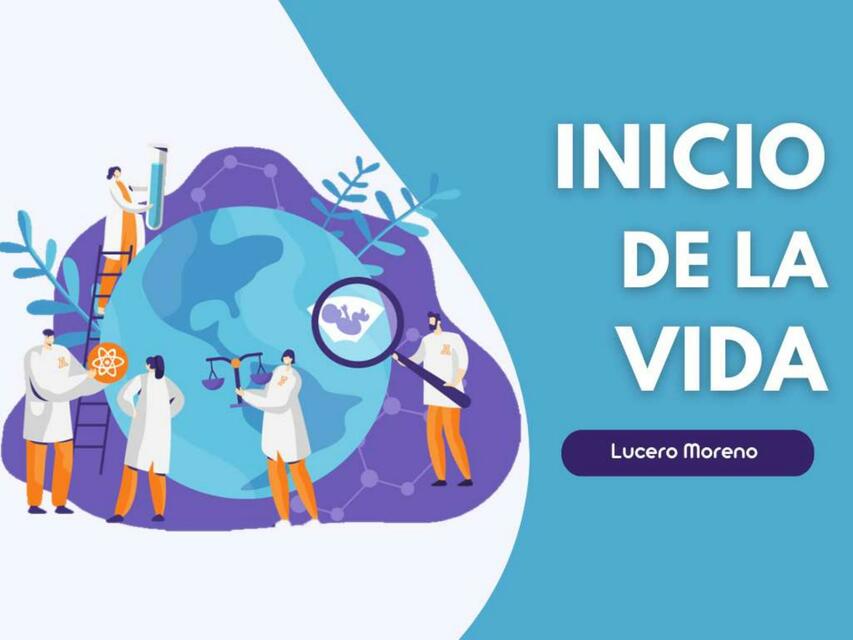 INICIO DE LA VIDA | Dra. Lulú | uDocz