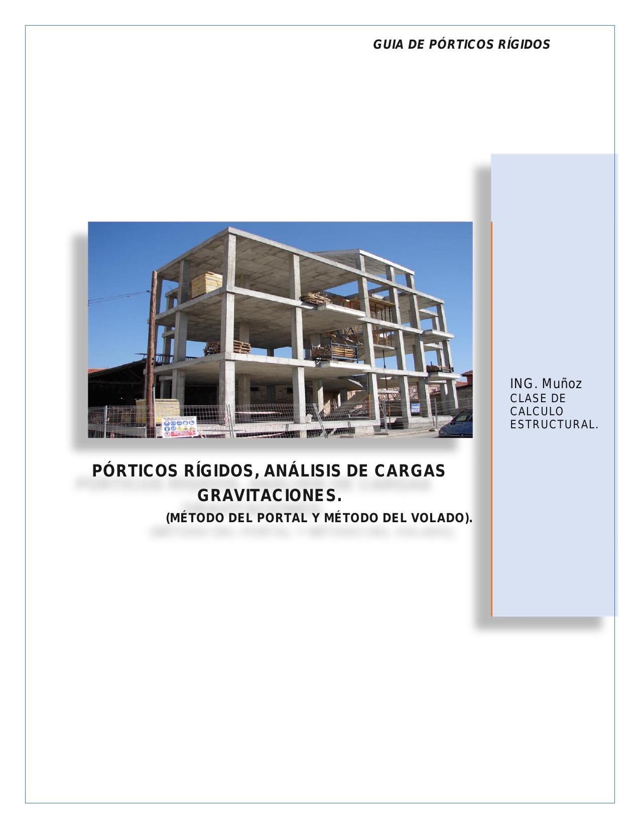 Clase de Porticos Rígidos | Alexandra | uDocz
