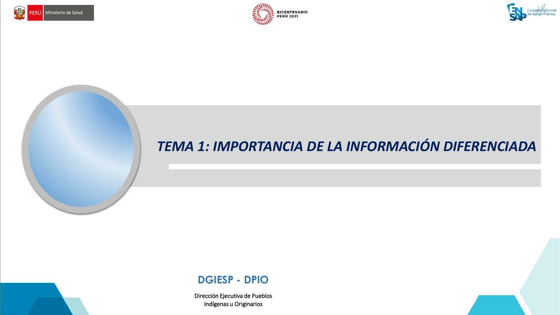 Tema 1 importancia de la información diferenciada | Mark Hamer | uDocz