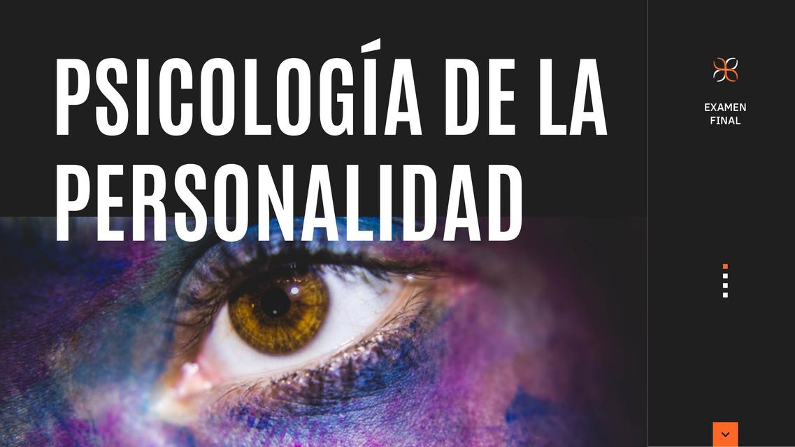 PSICOLOGÍA DE LA PERSONALIDAD | Claudia Quispe | uDocz