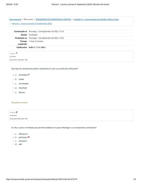 Programacion orientada a Objetos | uDocz
