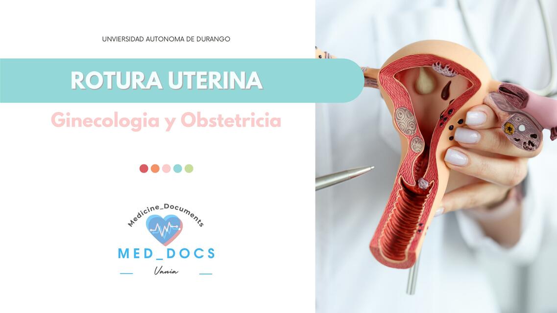 Rotura Uterina | Med_Docz | uDocz