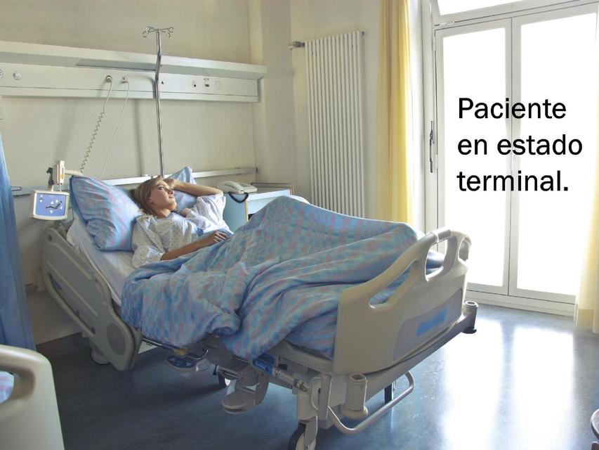 Atención al paciente en estado terminal