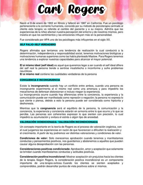 Carl Rogers | Val sl | uDocz