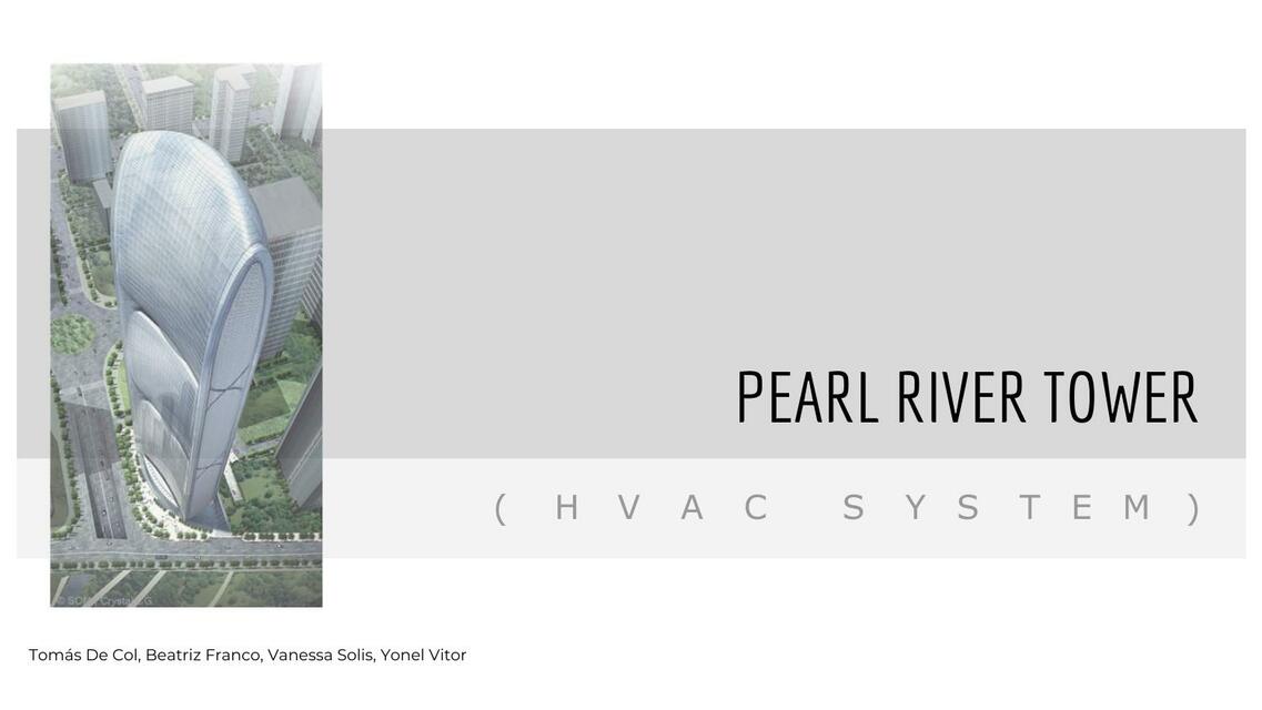 PEARL RIVER TOWER - HVAC System | Tomás De Col | uDocz