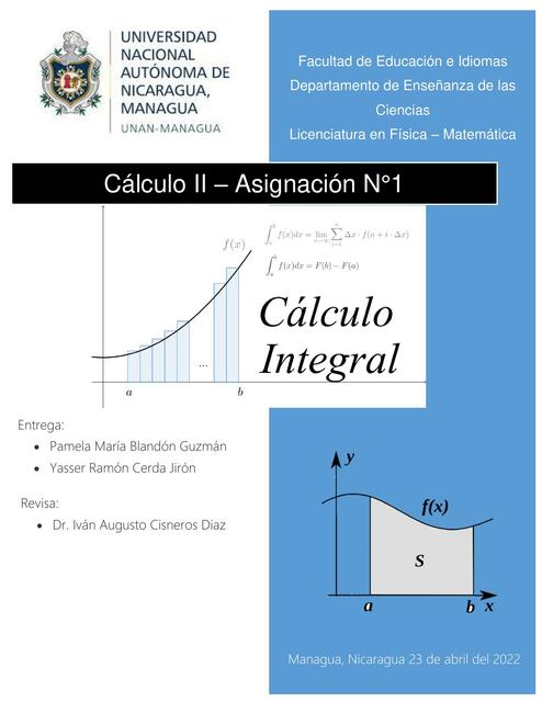 Calculo integral | Yasser Ramon Cerda Jiron | uDocz