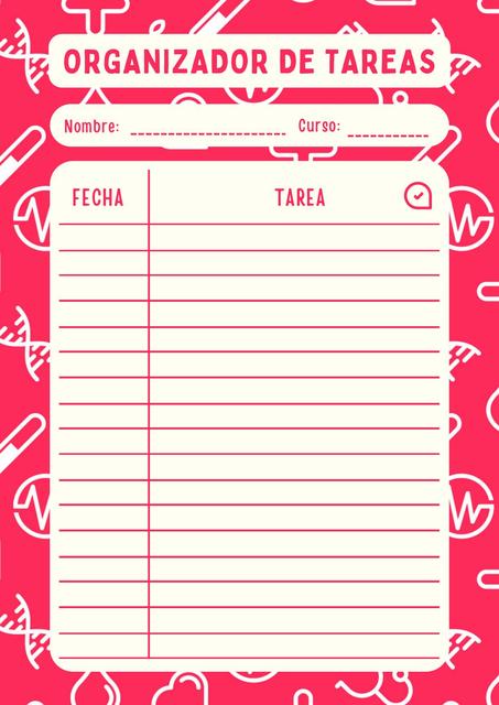 Organizador de Tareas Escolares | María de los Angeles | uDocz