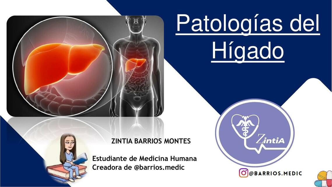 Patologías del Hígado | BARRIOS MEDIC 👩‍⚕️📚 | uDocz