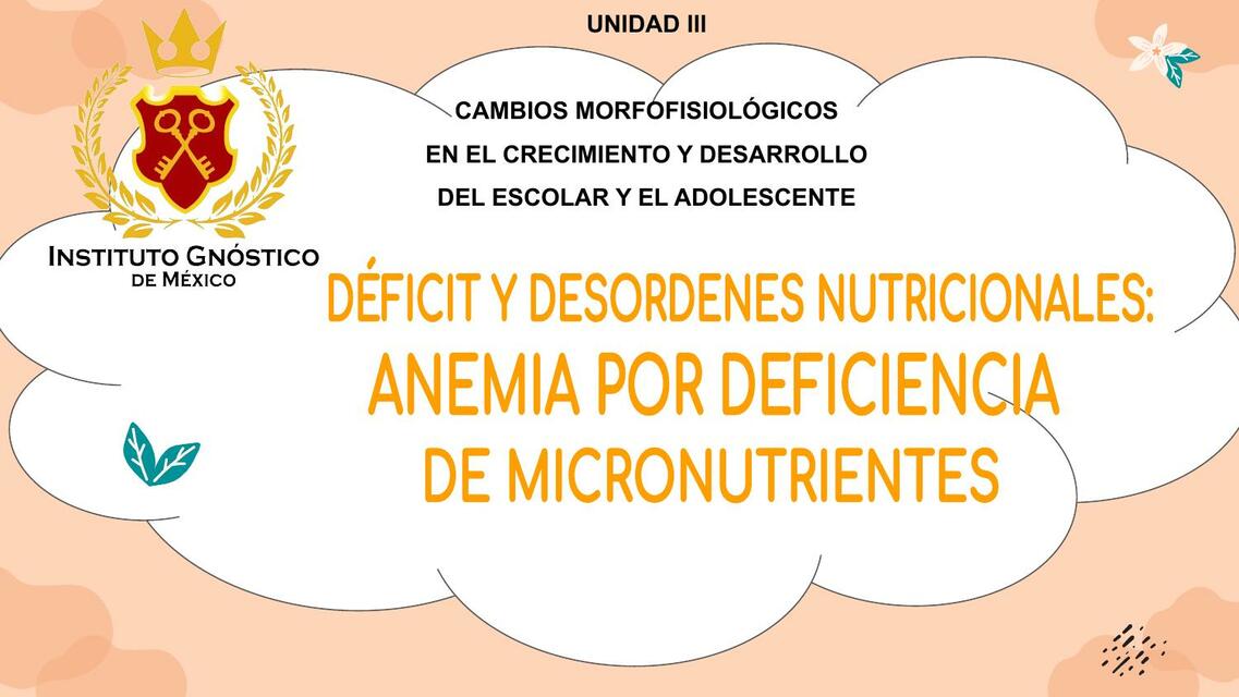 ANEMIA POR DEFICIENCIA DE MICRONUTRIENTES | Documentos de Enfermeria ...
