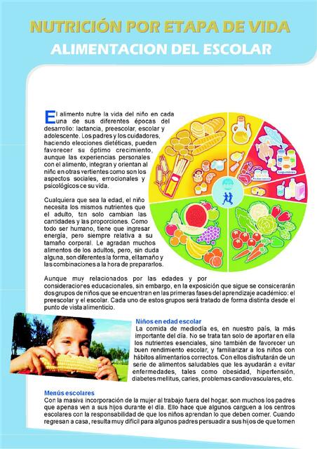 Alimentación Escolar | Docsnutricion | uDocz