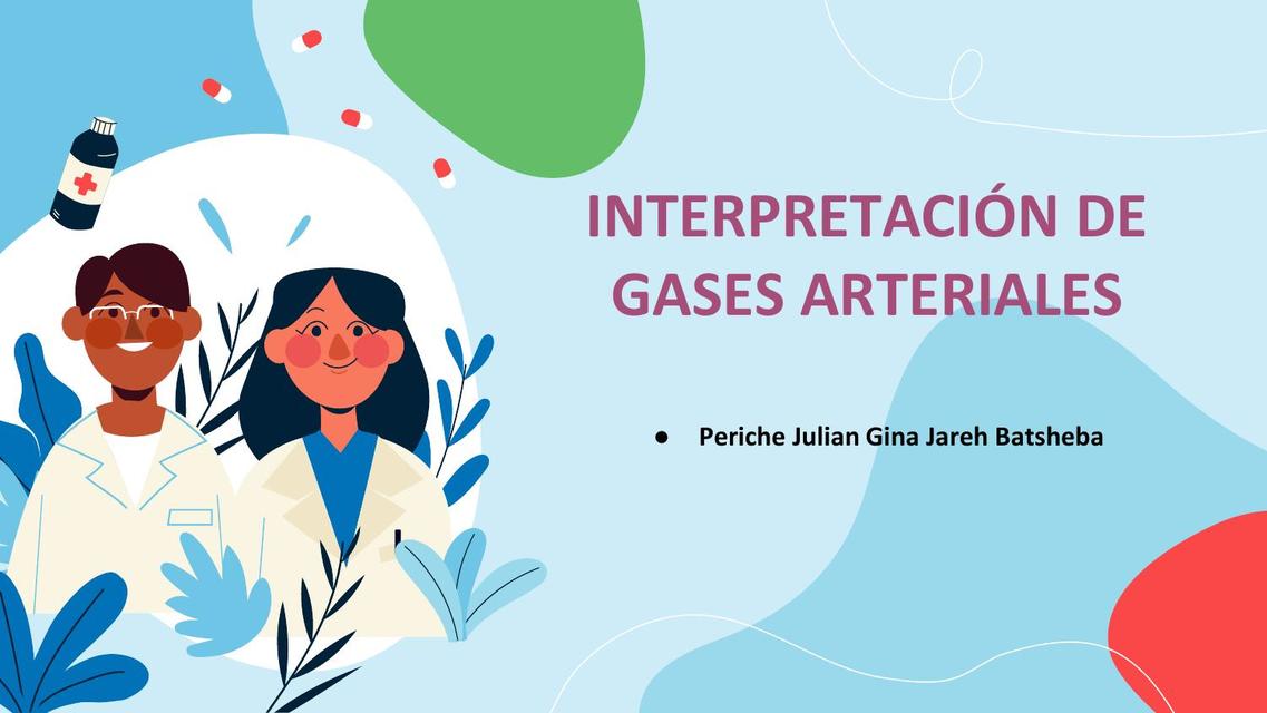 Interpretación de gases arteriales | Jareh Periche | uDocz