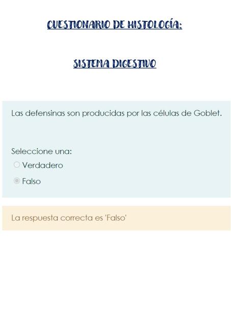 Histologia 9S Sistema digestivo | Briggitte Yamilé Suarez Esteban | uDocz