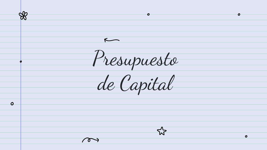 Flashcards de Presupuesto capitar | Por Jhon Marin | uDocz