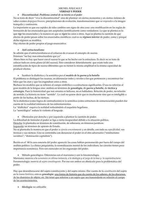Michel Foucault | Todo de Comunicación Social UBA | uDocz