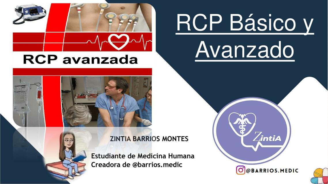 RCP Básico y avanzado | BARRIOS MEDIC 👩‍⚕️📚 | uDocz