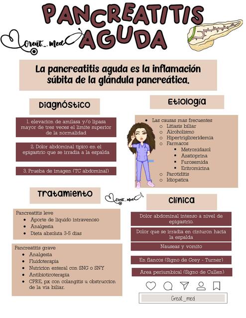 Pancreatitis aguda | MED_CORE _EC Mireya Gonzaga | uDocz