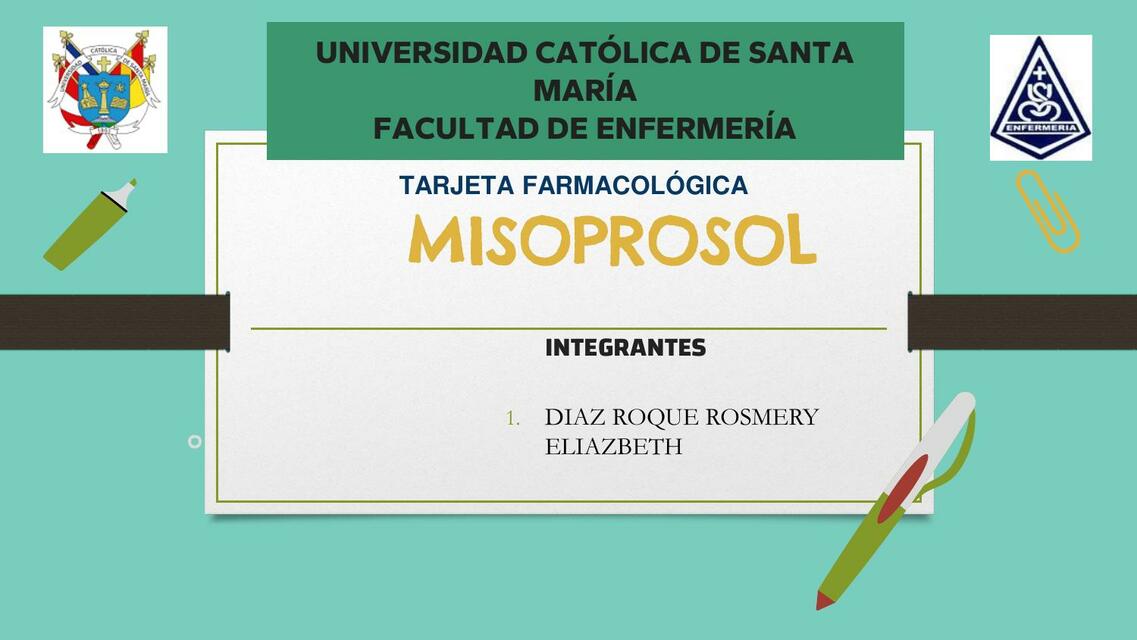 Resúmenes de Misoprostol | Descarga apuntes de Misoprostol