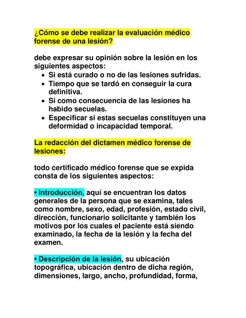 Medicina Forense | ⚕️Alba | uDocz