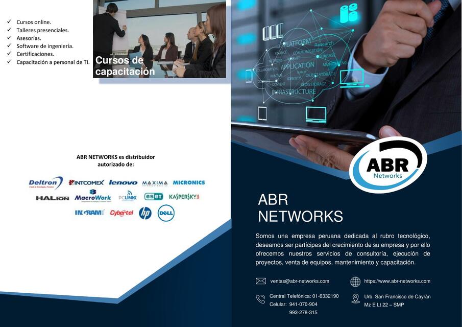 Brochure ABR Networks Empresas | Heber Magallanes Morán | uDocz