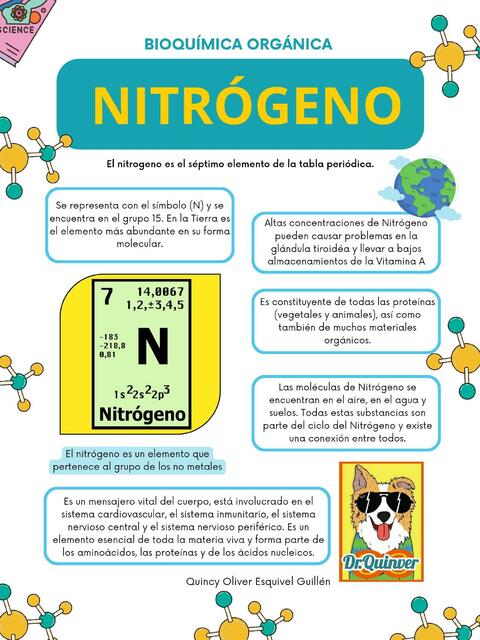 Nitrógeno | Dr.Quinver | uDocz