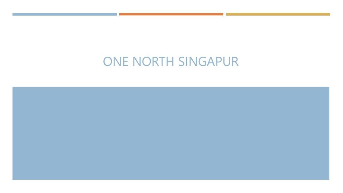 Flashcards de Analisis Urbano One North Singapure | Por Daniela Garcia ...