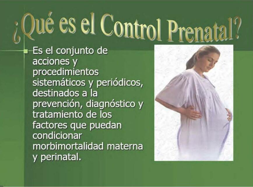 Presentación 02- Control Prenatal Clase | Marcos Andrés Sajquin Sajquim ...