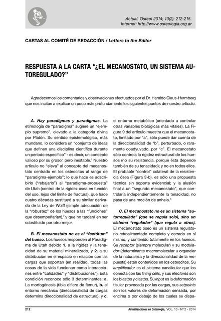 El mecanostato | Laura Sofia Perez Perez | uDocz