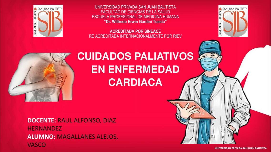 Cuidados Paliativos En Enfermedad Cardiaca Vasco Magallanes Udocz