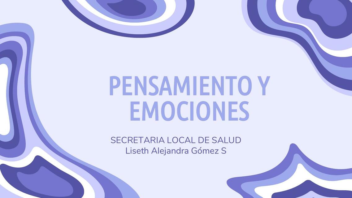 Resúmenes De Pensamiento Y Emociones Descarga Apuntes De Pensamiento