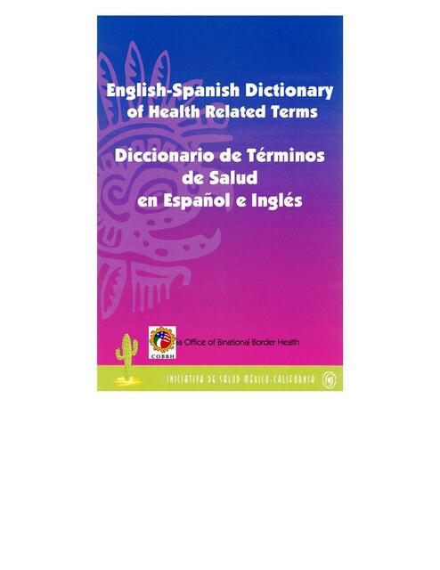 English spanish medical dictionary | carlos calvillo | uDocz