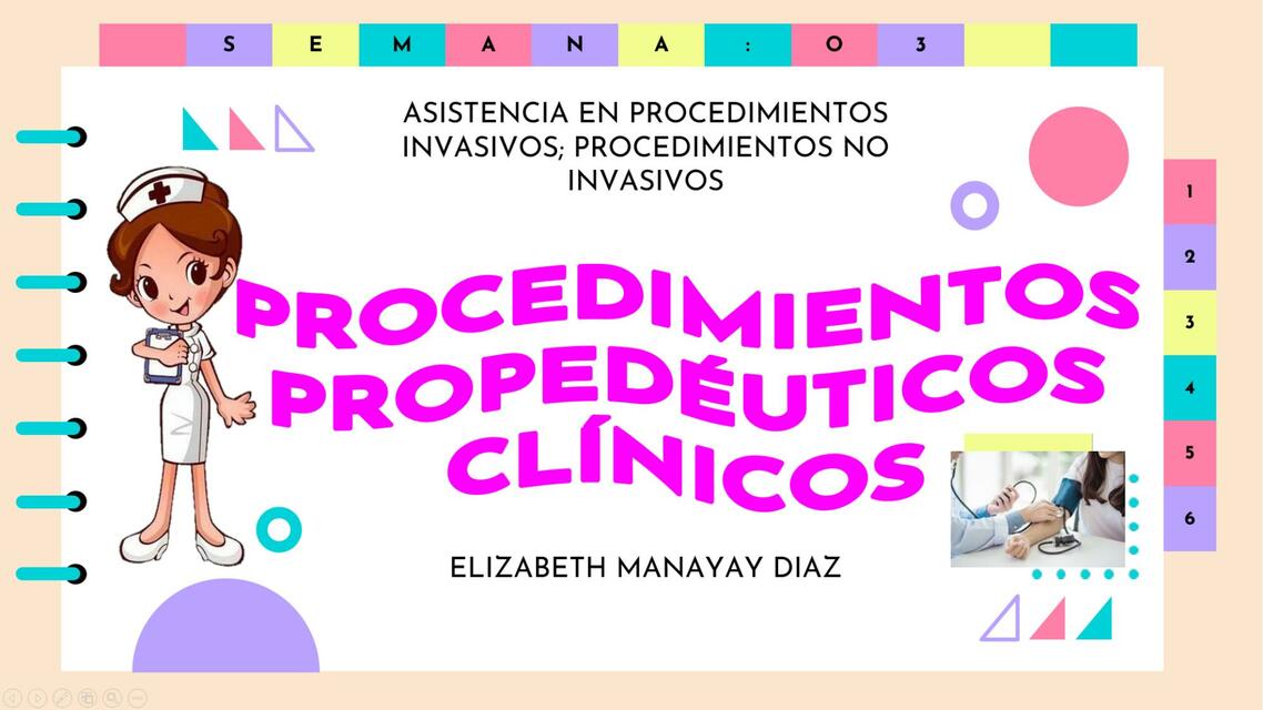 ProcedImientos Propedéuticos Clínicos | Elizabeth Manayay Diaz | uDocz