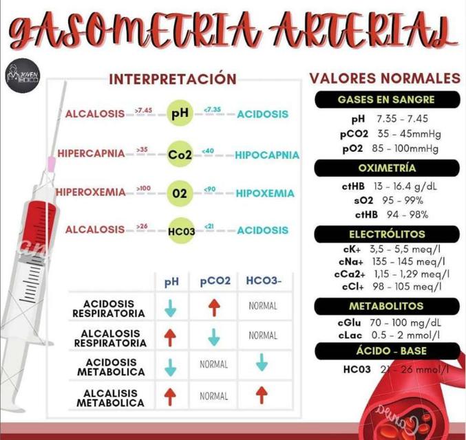 Gasometria Arterial | YUDOC.ORG | uDocz