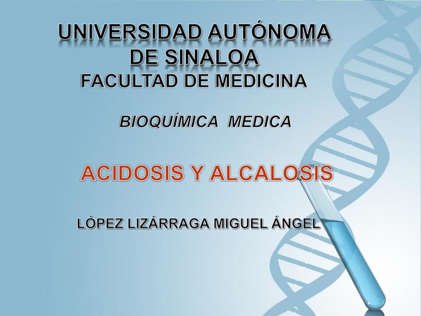 Acidosis y Alcalosis | Nataly Tatiana López Santacruz | uDocz