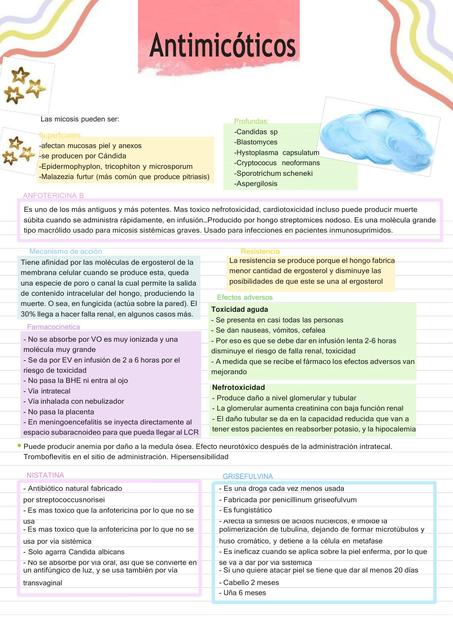 Antimicóticos | Damaris Bonilla | uDocz