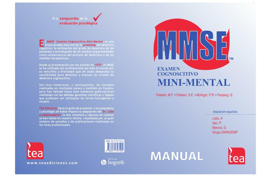 MMSE | milagros | uDocz