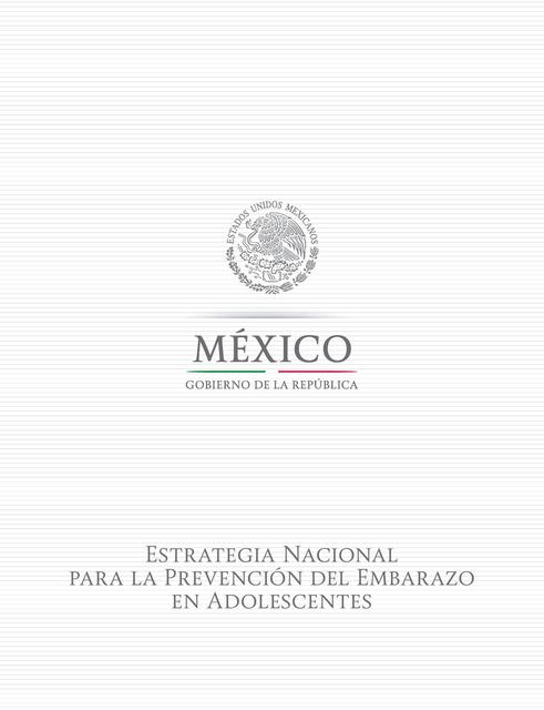 Estrategia Nacional para la Prevención del Embarazo en Adolescentes ...