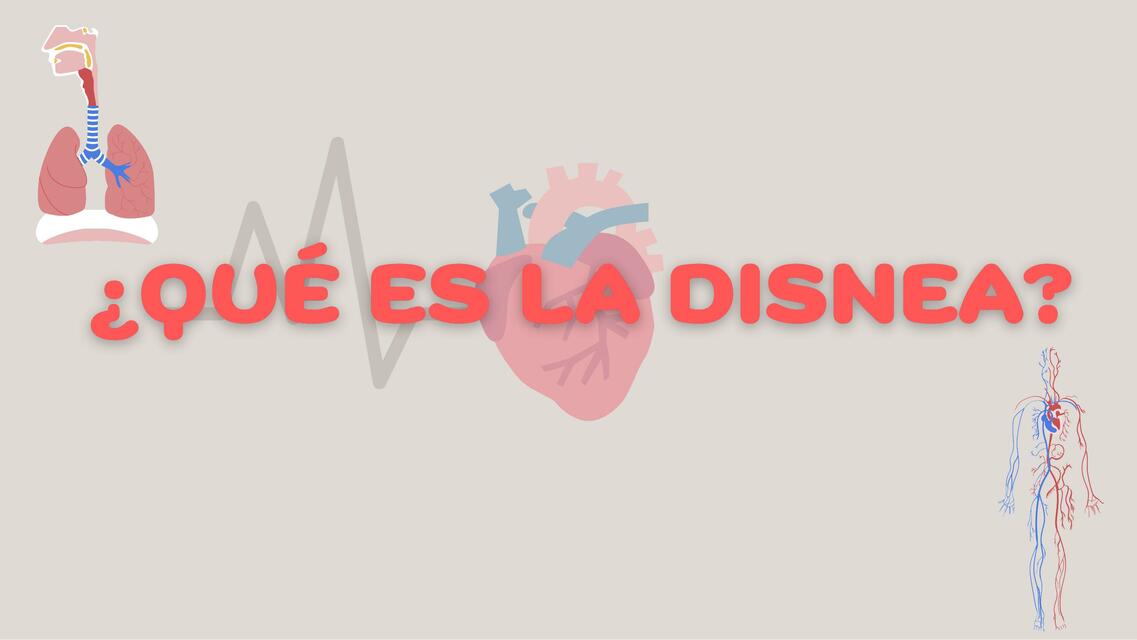 Qué Es La Disnea Daniel Moran Udocz