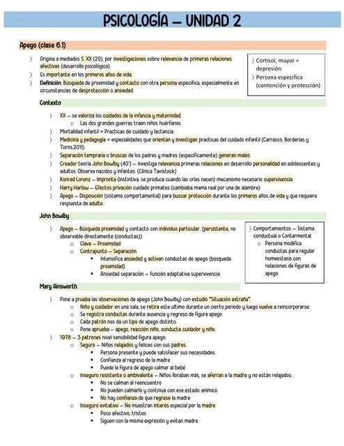 Psicología- Unidad 2 | anonymous therapy | uDocz
