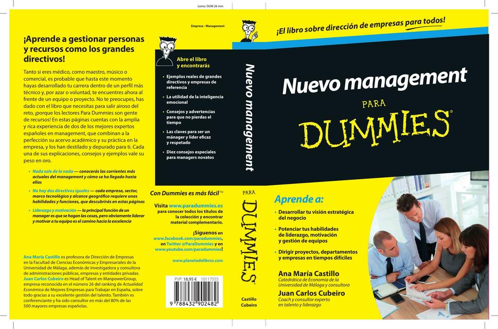Nuevo Management para Dummies | Javier Gaete | uDocz